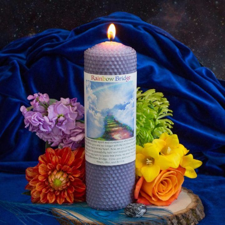 Rainbow Bridge Ritual Set for grieving the loss of your pet