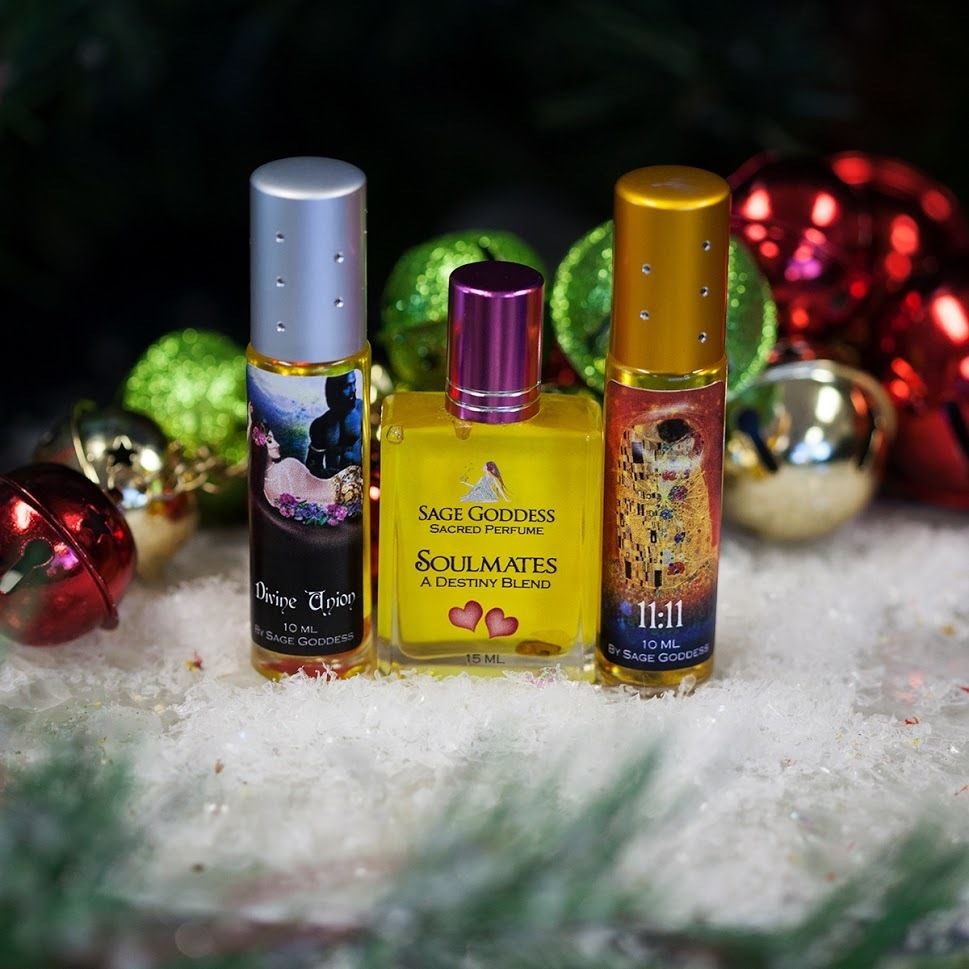 Divine Love Perfume Trio for Twin Flame union and soul-to-soul connection