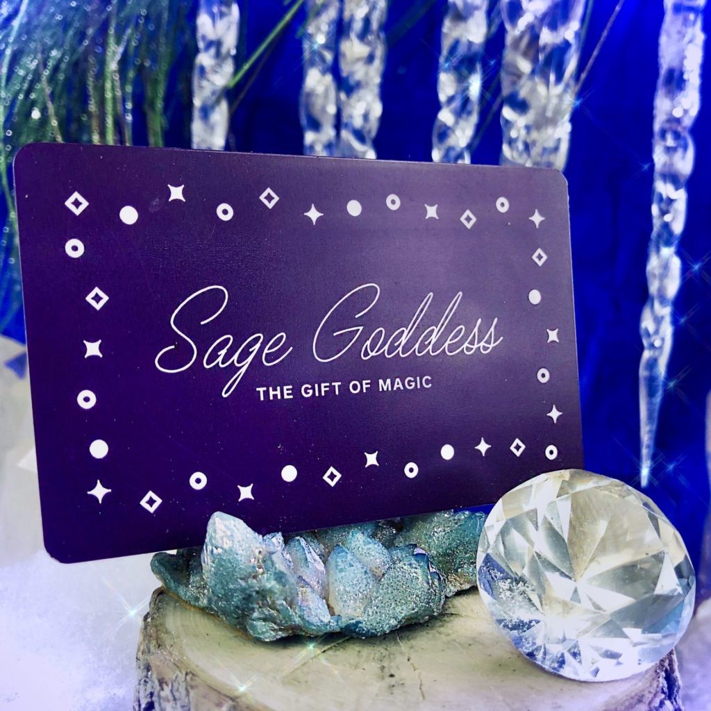 Sage Goddess Gift Cards for the Goddess in your life