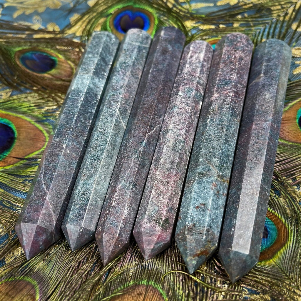 Ruby Kyanite Love and Alignment Wand - Sage Goddess