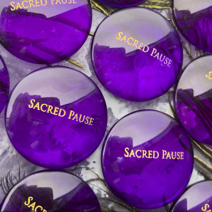 Sage Goddess "Sacred Pause" BeeBop for mindful presence