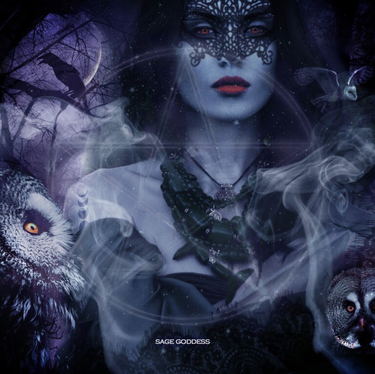 Sage Goddess Samhain Black Ball Wheel of the Year Set