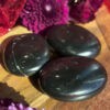 Sage Goddess Black Tourmaline Protective Palm Stone for security
