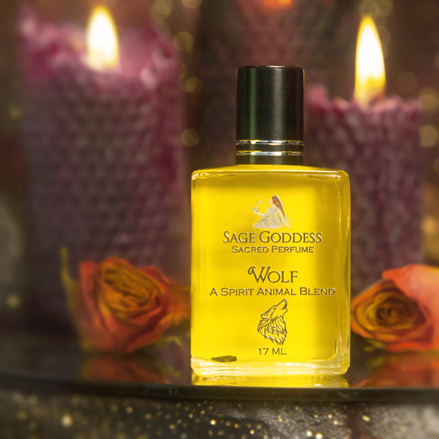 Sage Goddess Wolf Perfume for strength and finding your true path