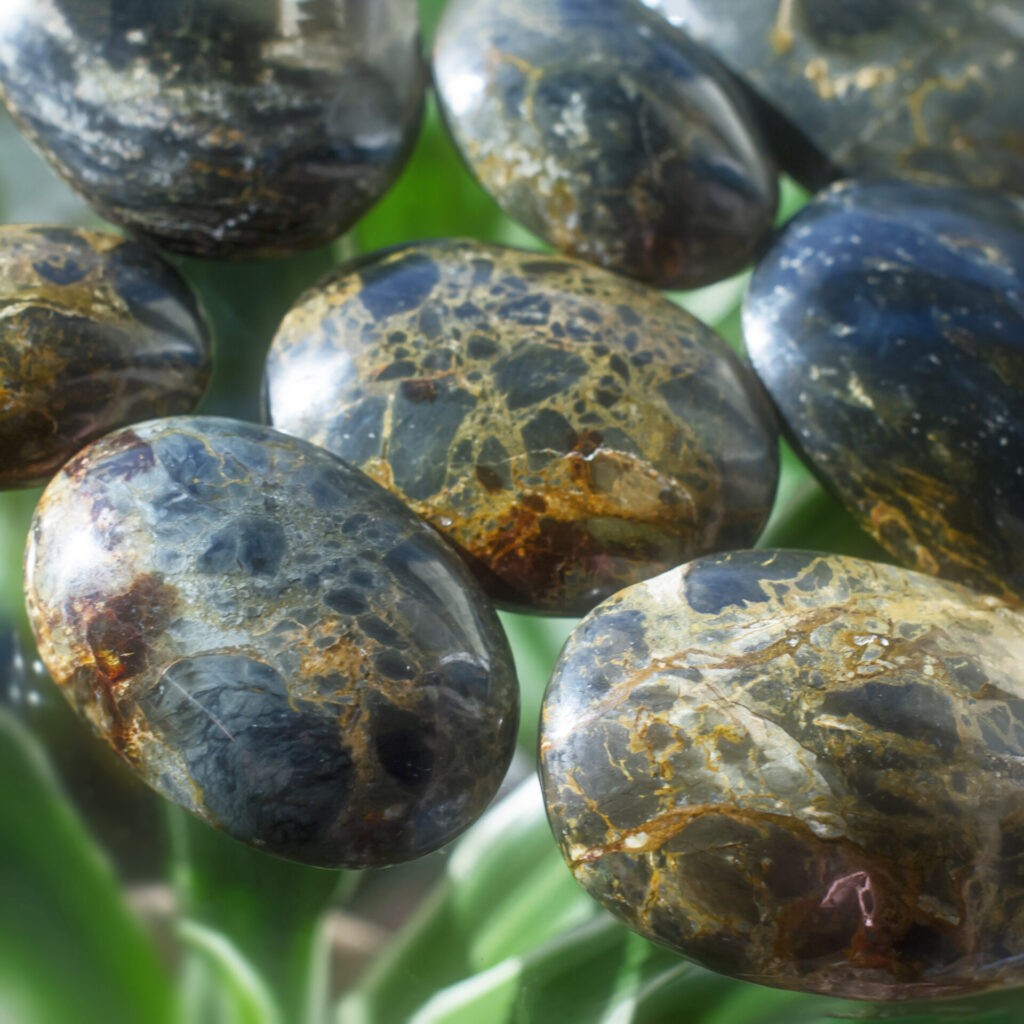 Sage Goddess Cosmic Communion Dianite Palm Stone for psychic gifts