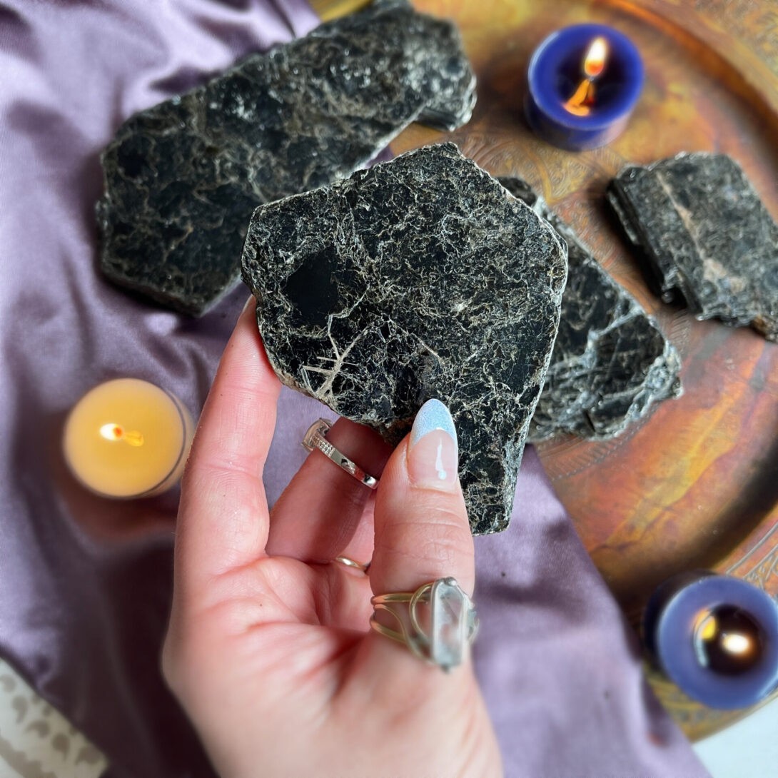 Sage Goddess Natural Biotite in Mica Slice for life force healing