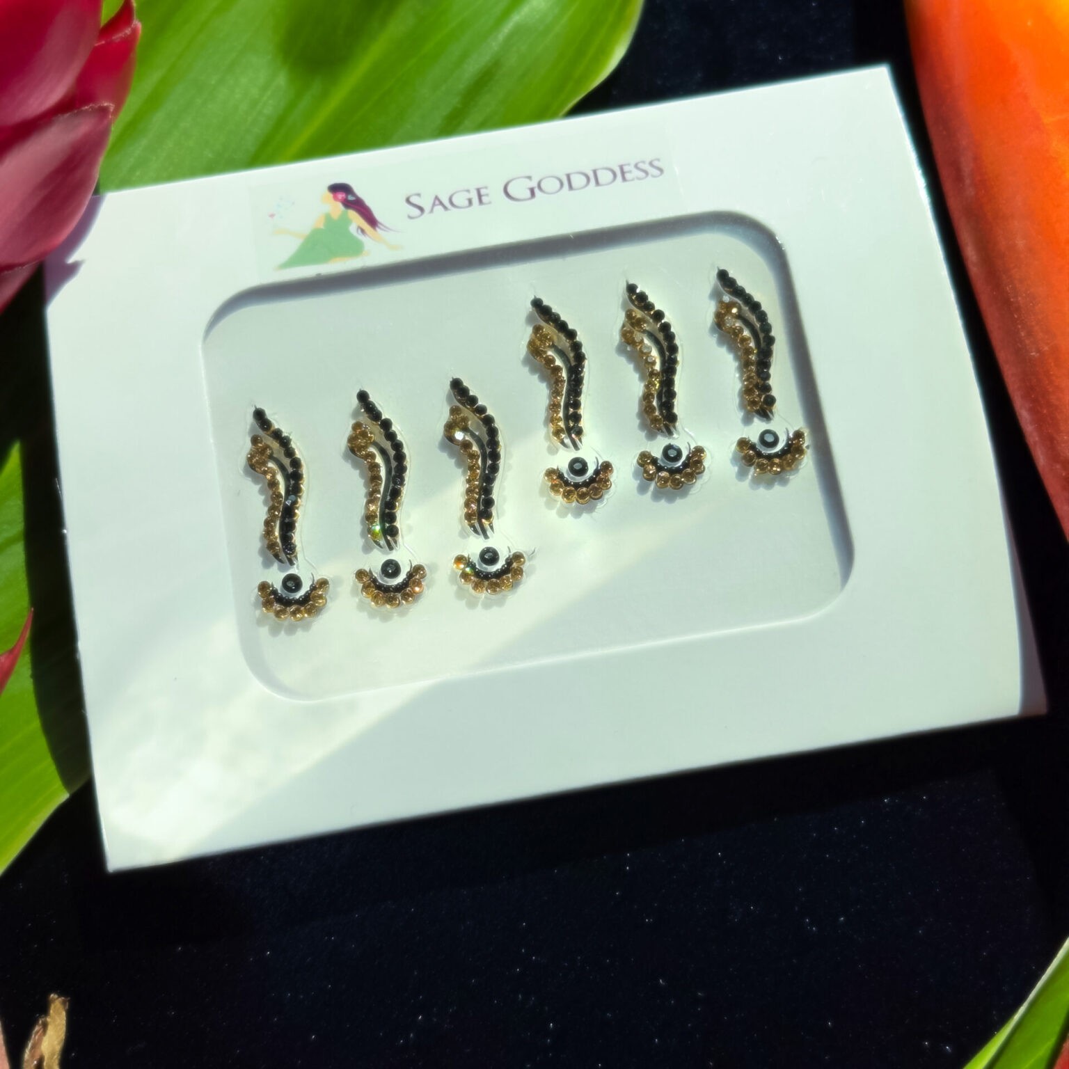 Sage Goddess Evil Eye Bindis for protection against negativity with style