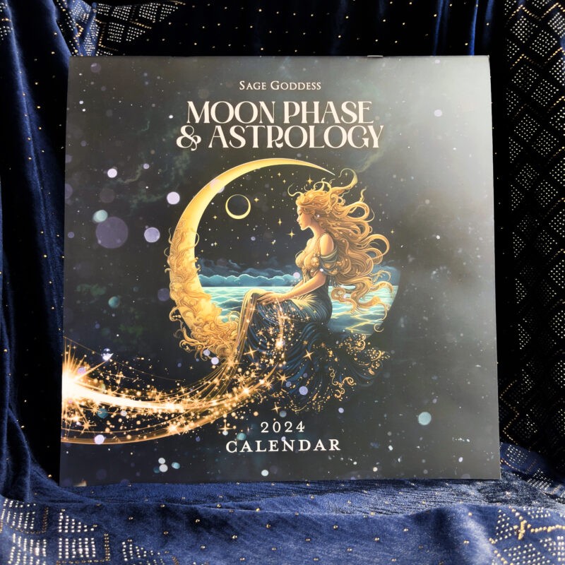 2024 Moon Phase & Astrology Calendar for charting your journey